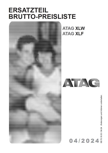 ATAG Ersatzteilübersichten | ATAG Verwarming
